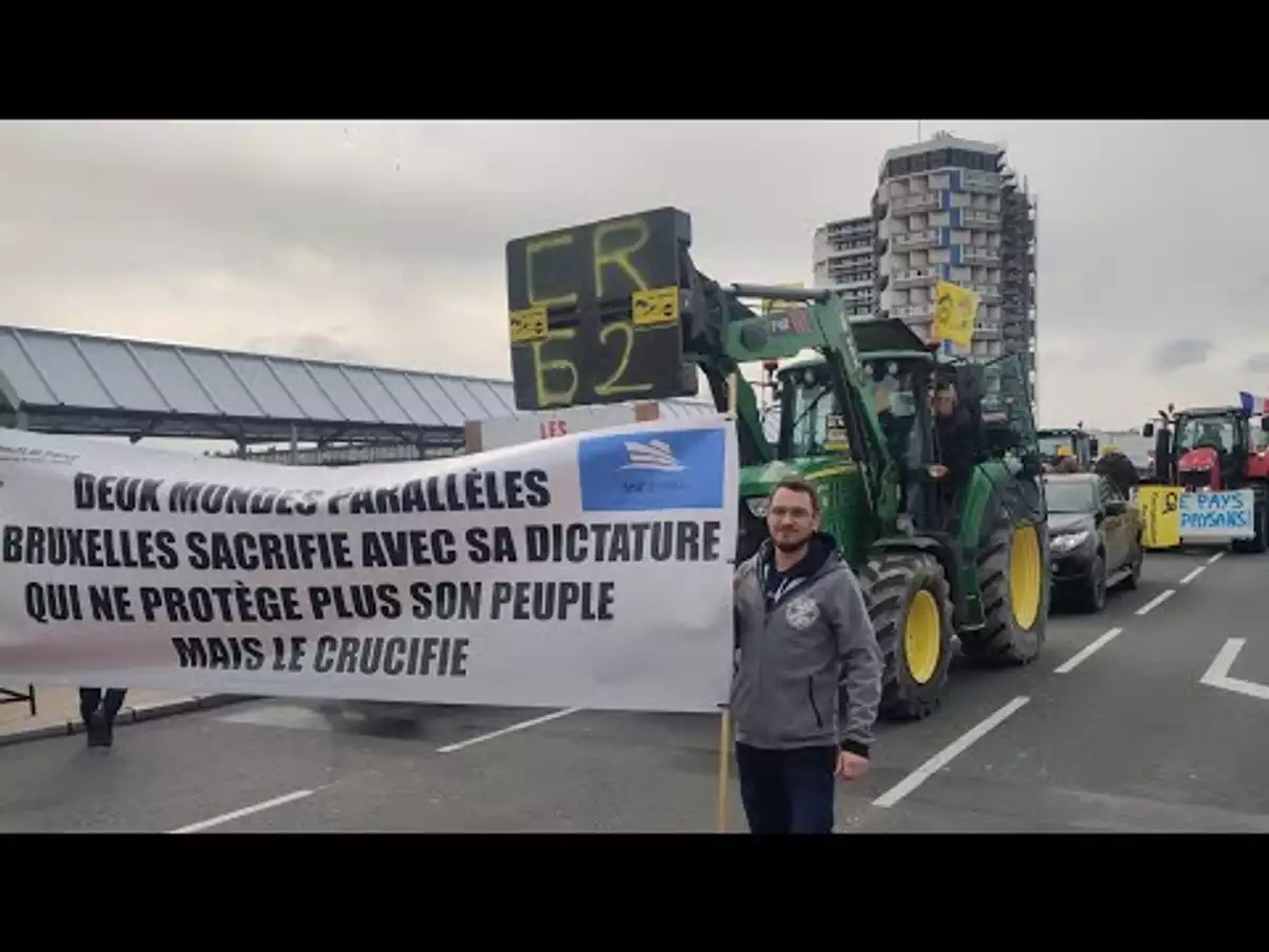 À Boulogne-sur-Mer, manifestation commune de pêcheurs et agriculteurs ... À Boulogne-sur-Mer, manifestation commune de pêcheurs et agriculteurs ...